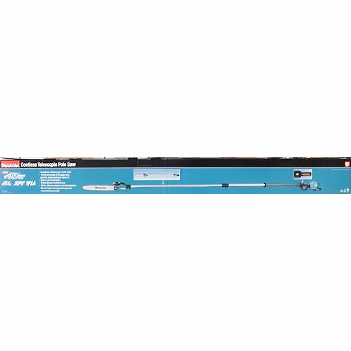 Makita UA004GZ 40V Max Li-ion XGT Brushless 300mm (12”) Telescopic Pole Saw – Batteries and Chargers Not Included