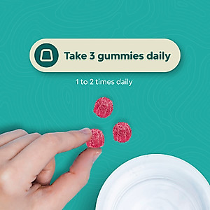 Extra Strength Calm Magnesium Gummies for Adults - Relaxing Magnesium Citrate Gummies with Elemental Mag - Sleep Aid Soft Chews Raspberry Flavored - Body & Mind Relaxation - 90 Count