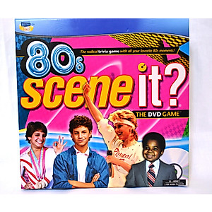 Scene It 80's Game With DVD Radical Trivia Questions
