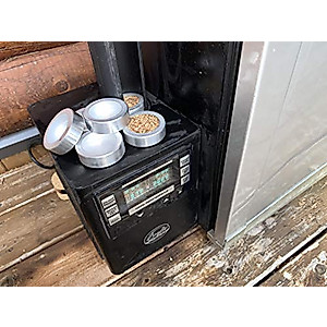 Trace Gadgets Bisquette Savers for Bradley Smoker, Reusable Pucks, Fill with Woodchips and Smoke, Premium Cup Shape Aluminum [Pack of 6]