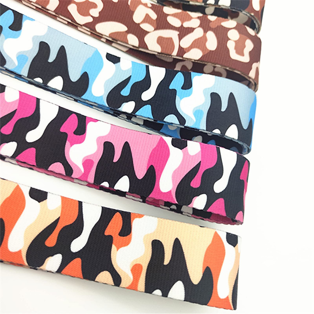 Beacone Purse Strap Replacement Wide Shoulder Strap Adjustable Crossbody Handbag Purse Strap Belt (Cow Pattern-Blue)