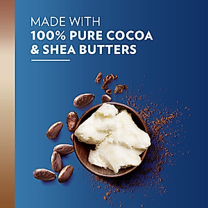 Vaseline Intensive Care Cocoa Radiant Lotion, 20.3 oz Bundled with Moisturizing Healing Jelly Butter, 7.5 and Shimmer Stick, 1.4 oz, Moisturized Skin Light Butter Scent