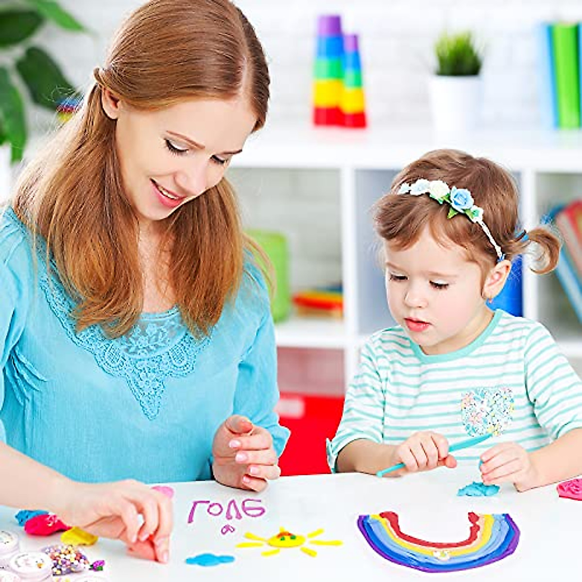 Mini Butter Slime Kit for Kids 35 Pack, Scented Slime Toys, Party Favors, Birthday Gift, with Unicorn, Mermaid, Rainbow Slime, Super Soft & Non-Sticky, Girls and BoysDIY Creative Stress Relief Toy