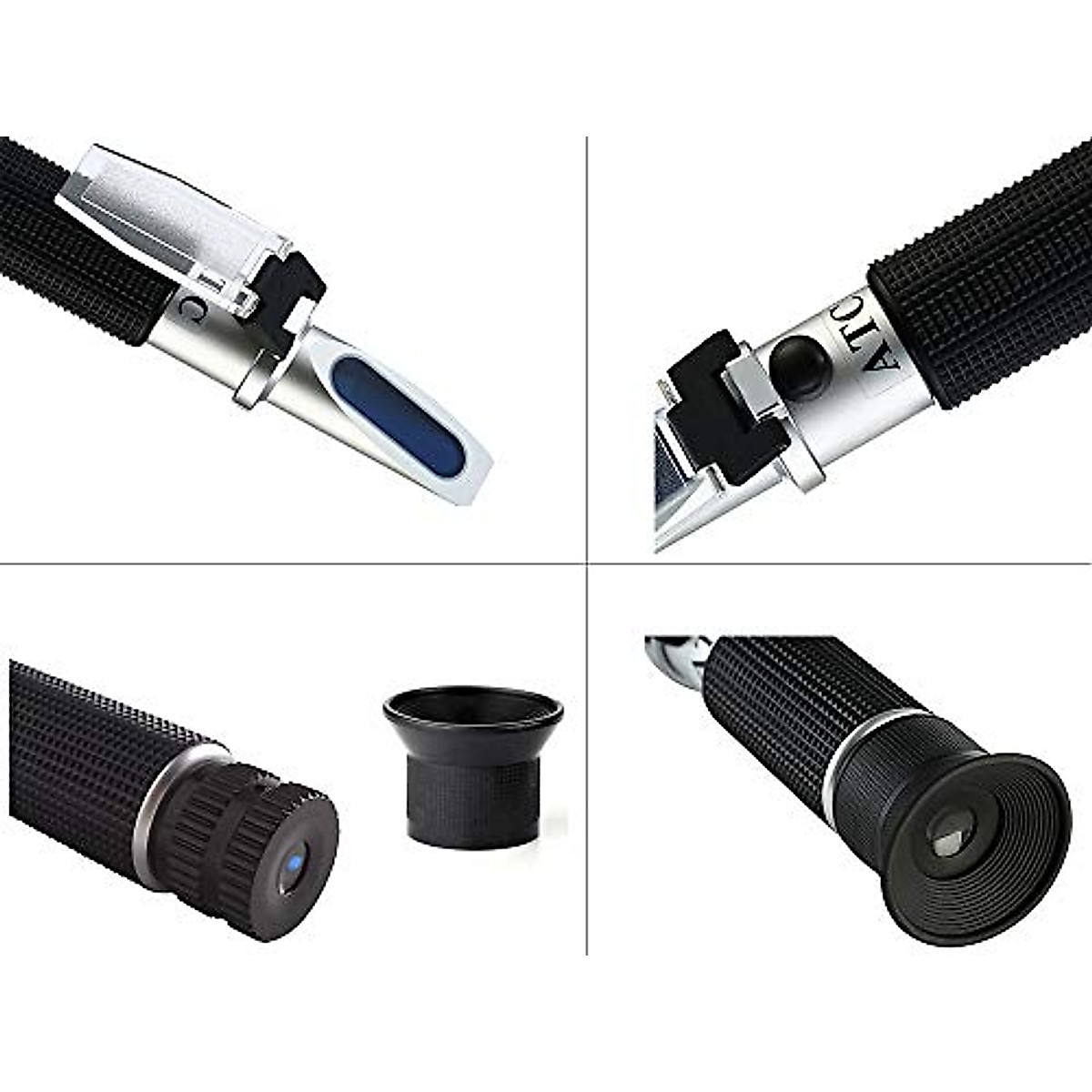 RHB-32SG ATC Beer 0-32% Brix WortSG:1.000-1.130 Optical Refractometer Beer Wort and Wine Refractometer