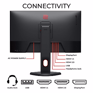 BenQ ZOWIE XL2731K 27-Inch 165Hz Gaming Monitor | 1080P | DyAc | PS5 & Xbox 120FPS Compatible | Native Fast Response TN Panel | Black eQualizer | Color Vibrance