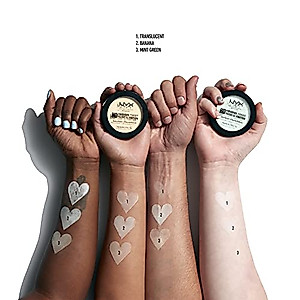 NYX PROFESSIONAL MAKEUP HD Finishing Powder, Pressed Setting Powder - Translucent