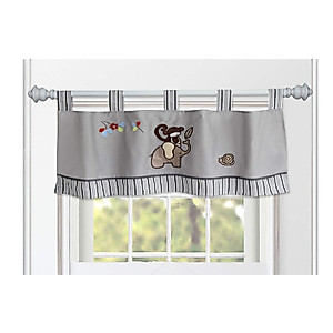 BabyFad Jungle Grey with Elephant, Giraffe, Zebra and Turtle with Musical Mobile Nursery for Boys and Girls, 9 Piece Baby Crib Bedding Set 100% Cotton