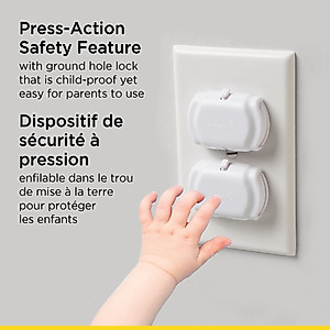Safety 1st Deluxe Press Fit Outlet Plugs, 8 Count