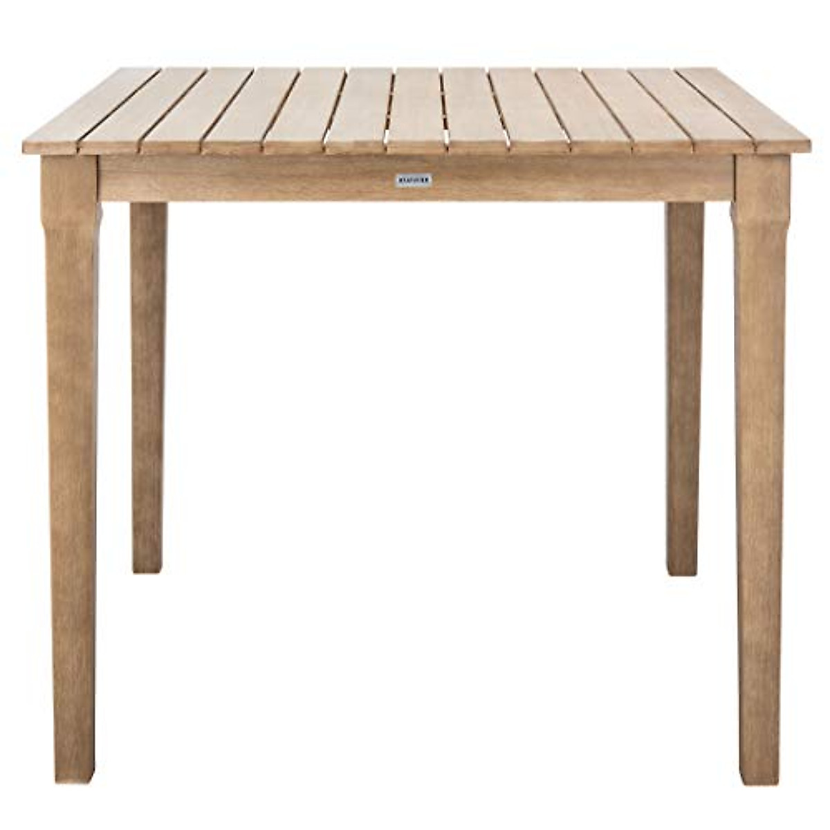 SAFAVIEH Couture Patio San Salvador 37-inch Natural Outdoor Bar Table
