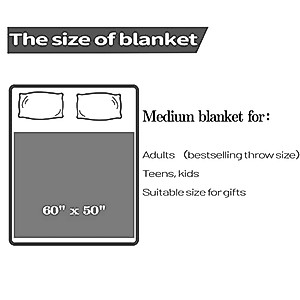 40th Blanket, 40th for Couples Parents, 40th Wedding for Husband Wife, for Parents 40 Years, 40th Anniversary Decorations, 60"x50"