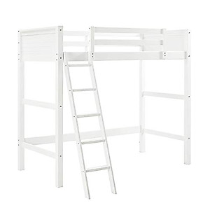 DHP Wood Loft Style Bunk Bed, Twin