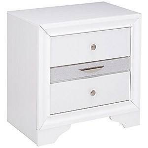 ACME Naima Nightstand - 25773 - White