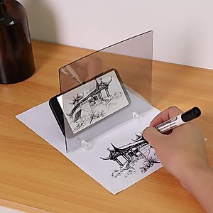 Simlug Portable Optical Tracing Board, IP65 Drawing Projector, A Magic Mirror for Students Adults Artists Beginners
