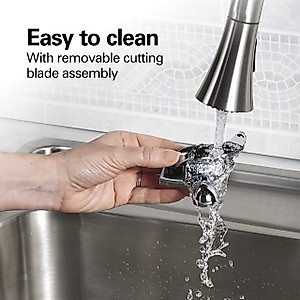 Hamilton Beach Walk 'n Cut Electric Can Opener for Kitchen, Use On Any Size, Automatic and Hand-Free, Cordless & Rechargeable, Easy Clean Removable Blade, Black (76501G)