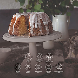 Casafina Ceramic Stoneware 13" Chip And Dip - Cook & Host Collection, Robin's Egg Blue | Microwave & Dishwasher Safe Dinnerware | Food Safe Glazing | Restaurant Quality Serveware