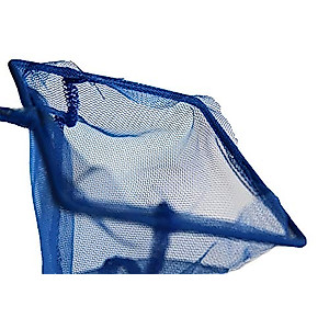 PENN-PLAX Quick-Net Aquarium Fish Net – Durable, Strong, and Safe – Color May Vary (Blue or Green) – 2” x 1.75” Net – 10” Handle