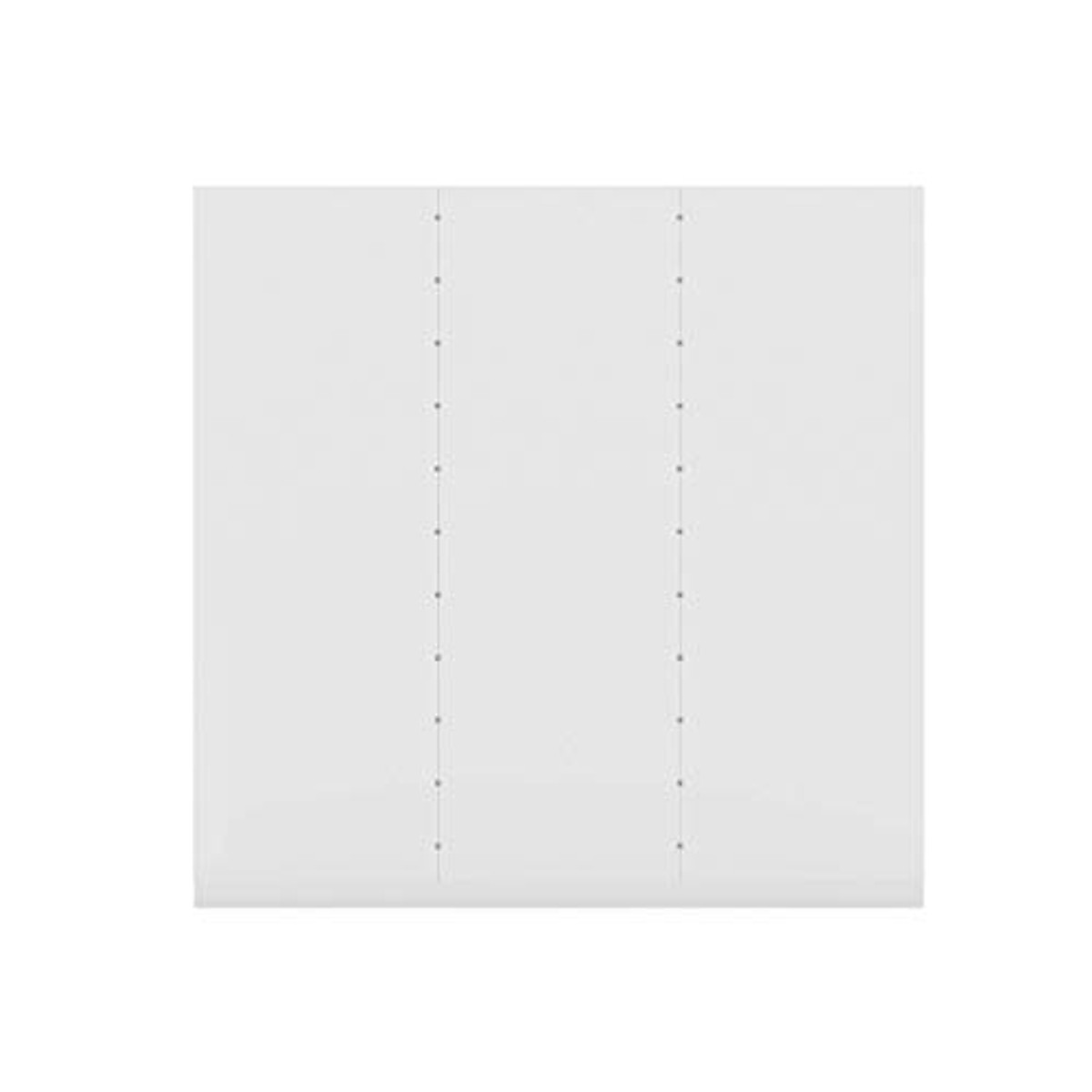 Manhattan Comfort Gramercy Contemporary Modern Freestanding Wardrobe Armoire Closet, 82.48", White