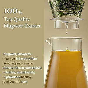 [I'm From] Mugwort Essence 5.4 Fl Oz | 100% Vegan Mugwort Extract - Soothe Sensitive and Irritated Skin, Redness Relief, Refreshing, Korean Hydrating toner | All Skin Types, PETA approved