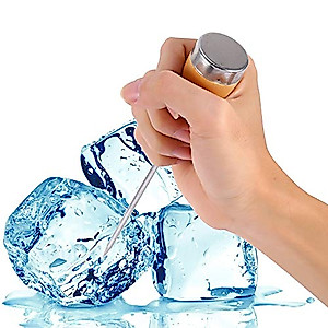 Ice Pick Tool, Stainless Steel Ice Pick Practical Simple Convinient for Refrigerator Deicing Tool for Picnics Camping for Bars Kitchens for Restaurants