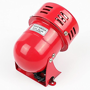 BAYM® AC 110V Horn 120dB MS-190 Industrial Motor Alarm Bell Siren Horn Sound Buzzer Alarm