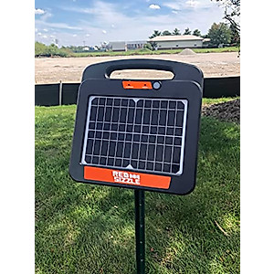 Red Sizzle 2S | Solar Powered Electric Fence Energizer | 0.45 Joule
