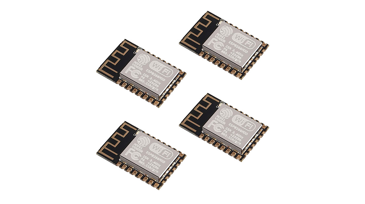 Dorhea ESP-12F WiFi Module 4-Pack for NodeMCU & MicroPython