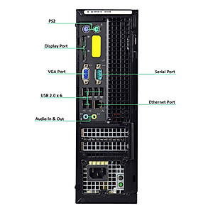 Dell Optiplex 9020 Small Desktop Computer (SFF) | Quad Core Intel i7 (3.40GHz) | 32GB DDR3 RAM | 1TB SSD Solid State | WiFi + Bluetooth | Windows 10 Pro (Renewed)
