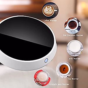 BRISTECH Mug Warmer for Coffee and Tea, Coffee Cup Warmer for Travel, Office Desks, and Home