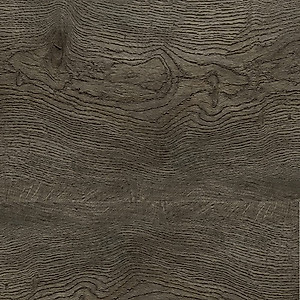 Lucida Surfaces Luxury Vinyl Flooring | Interlocking Flooring for DIY Installation | 10 Wood-Look Planks | CliCore | 24.5 Sq. Feet (10, Bark, 10 Planks)