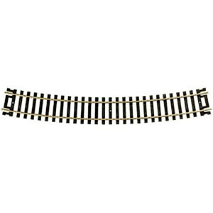 Atlas HO Scale Code 100 Nickel Silver 22" Radius Snap-Track (6/Bx)