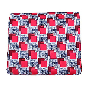 African Fabric 6 Yards BintaRealwax 100% Polyester Ankara Fabric for Party Dress 6175