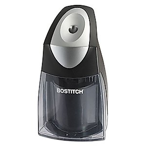 QuietSharp Executive Vertical Electric Pencil Sharpener, Black (1)