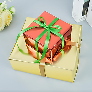 KMER LIFE Metallic Wrapping Paper Roll 17 inch x 394 inch, Birthday Wrapping Paper, Christmas Wrapping Paper, Premium Gift Wrapping Paper for Baby Shower, Valentines, Christmas, Party, Holiday (Black)