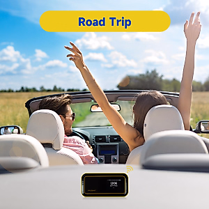 Portable WiFi Hotspot for Travel Mobile Wi-Fi Router Worldwide High Speed Wi-Fi No SIM Card Needed, Local and International Router (15GB US Data, Valid for 30 Days)