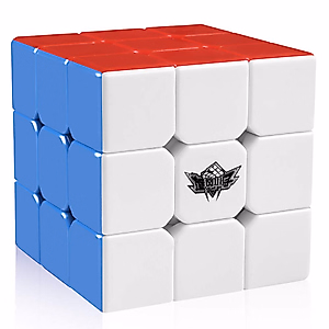 D-FantiX Cyclone Boys 3x3 Speed Cube Stickerless Magic Cube 3x3x3 Puzzles Toys (56mm)
