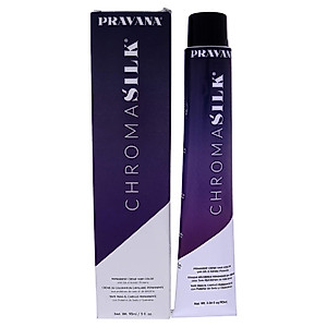 Pravana ChromaSilk Creme Hair Color - 1N Black Unisex Hair Color 3 Fl Oz (Pack of 1) I0102650