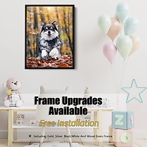 Custom Canvas Prints With Your Photos,Personalized Pictures On Canvas Wall Art for Bedroom, Living Room, Wedding Baby Pet Family Picture Framed Wall Art (5"W x 7"H) - Gift Wrapping Available