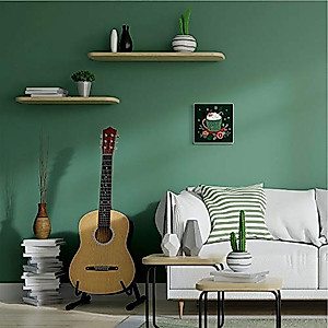 Stupell Industries Warm Winter Wishes Mug Christmas Holiday Green Word Design Wall Plaque, 12 x 12, Multi-Color