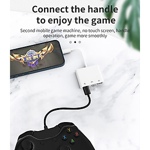 Apple Certified Lightning Male to USB Female Adapter OTG and Charger Cable for iPhone 11 12 Mini max pro xs xr x se 7 8plus Ipad air A Camera Memory Stick Flash Drive Cord Converter Charging Splitter