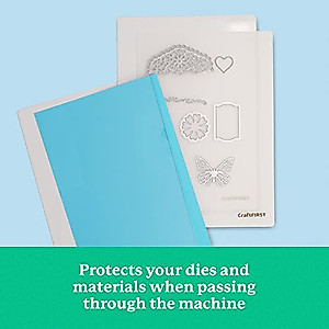 CraftFIRST 9 x 12.5" Clear Cutting Plate Die Cutting Machine Accessaries 1 Pair