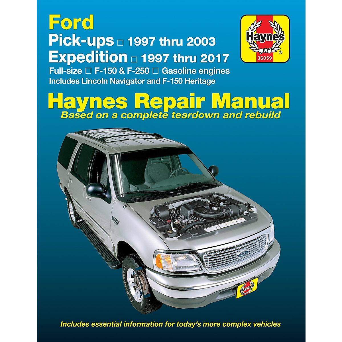 Ford pick-ups,Expedition,Lincoln Navigator (97-17) Haynes Manual USA (Paperback)