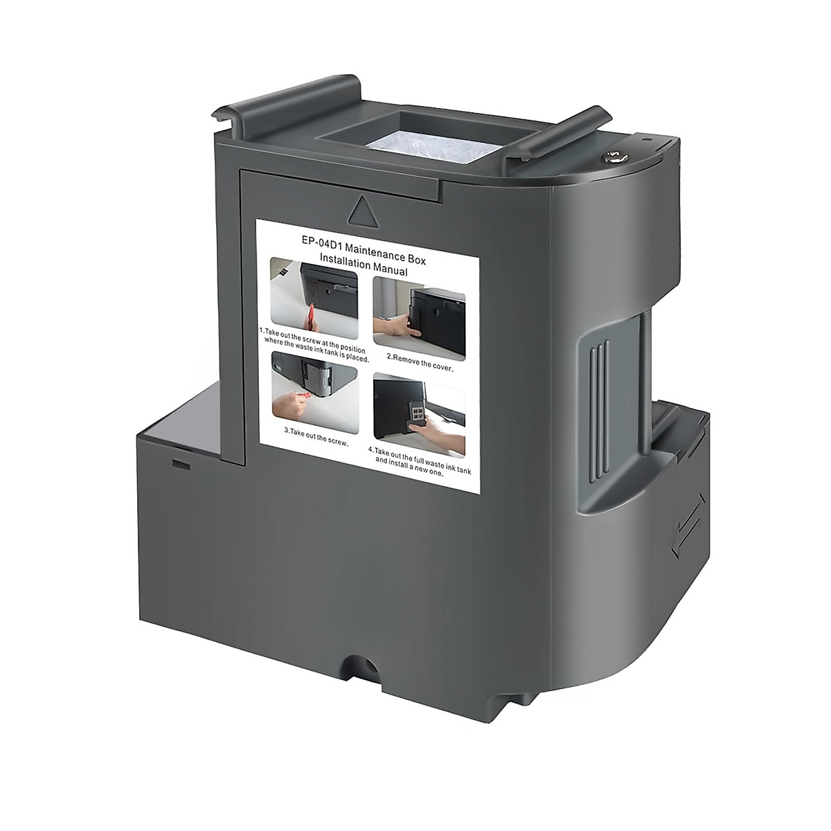 T04D1 T04D100 Ink Maintenance Box for Epson EcoTank ET-15000 ET-3760 ET-3750 WF-2860 ET-4760 ET-3850 Printers for TO4D1/TO4D100/EWMB2/04D1