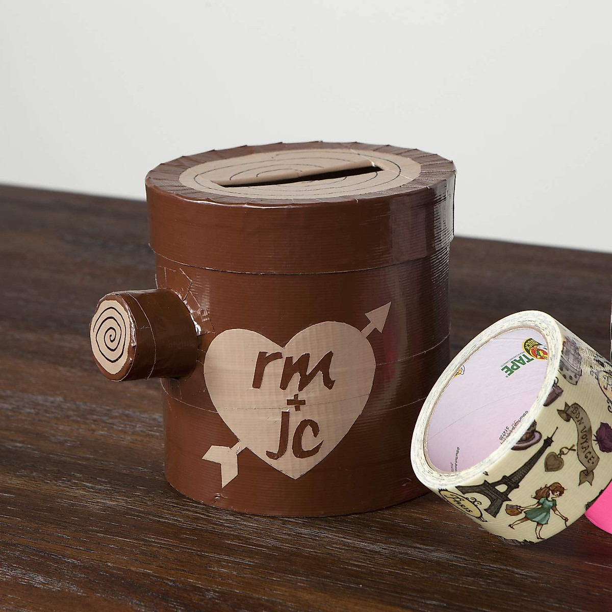 Duck Brand 1304965 Color Duct Tape, Single Roll, Brown