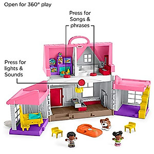 Fisher-Price Little People Big Helpers Home, Pink