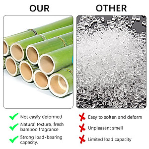 LZYMSZ Bamboo 4-Tier Kitchen Storage Carts with Wheels, Lockable Slim Bathroom Organizer Laundry Room Organizer, Easy Assemble Rolling Cart Storage Shelf for Narrow Places (23.6 x 7 x 37.8inch)