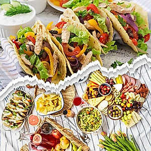 MHTTEC 12 Inch 2PCS Tortilla Warmer Pouch Corn Tortillera Cloth Microwaveable Warming Trays Taco Warmers for Kitchen Tortilla Warmer Container (Pink2 and Blue2)