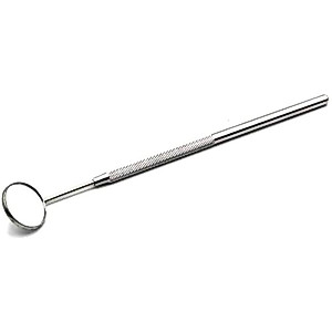 Oral Magnifying Mini Mouth Mirror Tool Inspect Instrument Auto Dentist Magnifier Intraoral（3 Pcs）