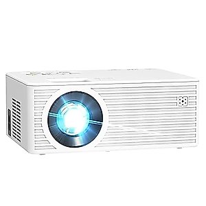 YOWHICK Video Projector with Wifi and Bluetooth