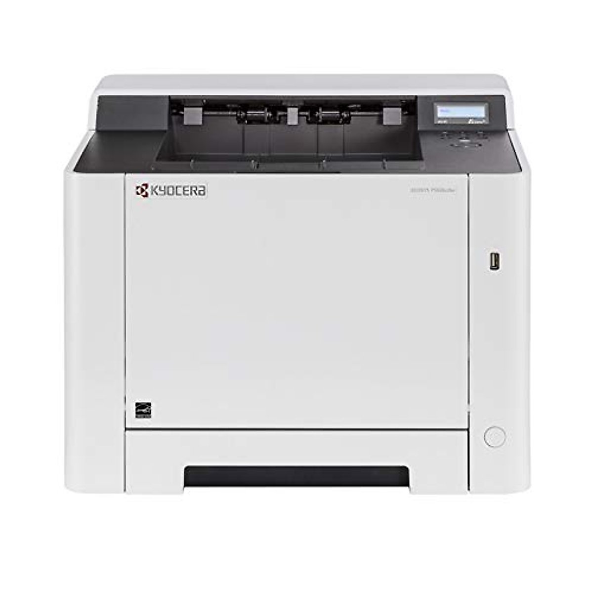 Kyocera ECOSYS P5026cdw Color Network Laser Printer, 27 ppm, Standard 1200dpi, Standard Duplex, Gigabit Ethernet, USB, Wireless & Wi-Fi Direct, Mobile Print, 512 MB Memory, 2 Line LCD Screen