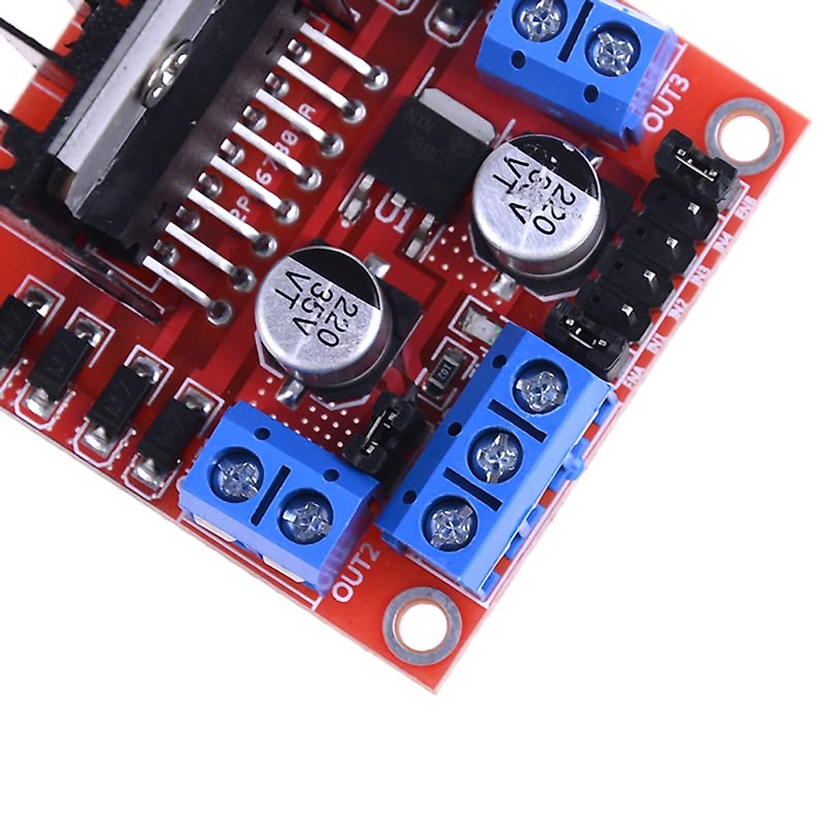 Davitu Motor Controller - Stepper Motor Drive Controller Board Module L298N Dual H Bridge DC